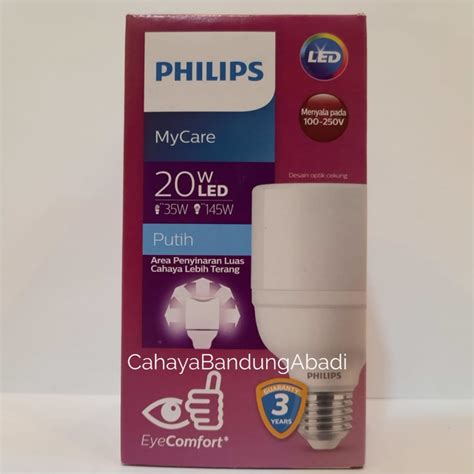 Jual Lampu Philips LED Bright Watt Putih Kuning Shopee Indonesia