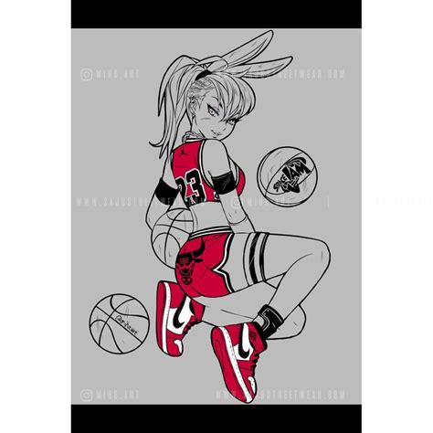 Lola Bunny Print Nerd Art Artwork Prints Figure Drawing Reference
