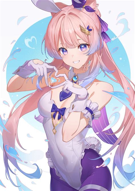 Sangonomiya Kokomi Genshin Impact Drawn By Arisia19 Danbooru