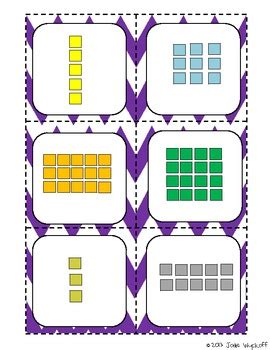 Multiplication Arrays Matching Game By Wyckoff S Workshop TpT