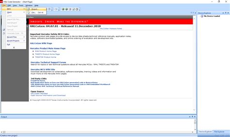 Importing Ti Halcogen Projects Into Visualgdb Visualgdb Tutorials