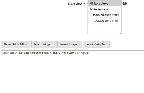 how to do inline translate within a cms block or pages in magento 2