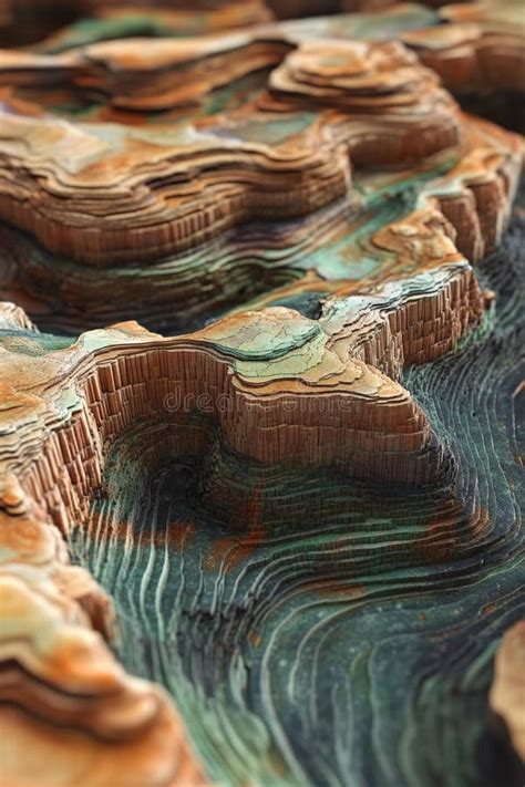 3d Gis Aerial Map Of A Canyon System Created With Lidar Data To Display Elevation And Natural