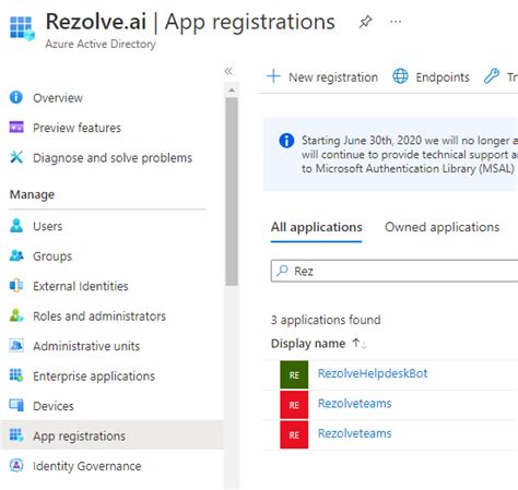 Enabling Graph Api Rezolve Docs