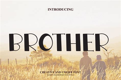 Brother Font Dafont Com