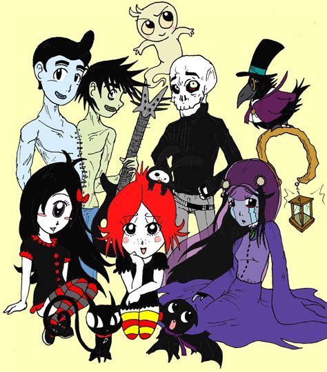 Ruby Gloom Cast ~colour~ By Jeremy Mendoza On Deviantart