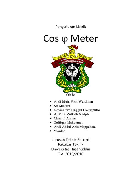 Cos Phi Meter Pdf