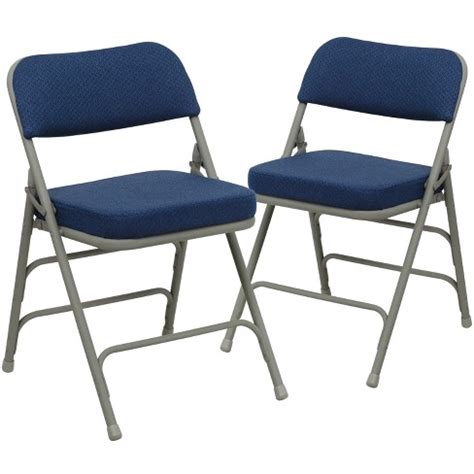 Flash Furniture 2 Pack Hercules Series Premium Curved Triple Braced
