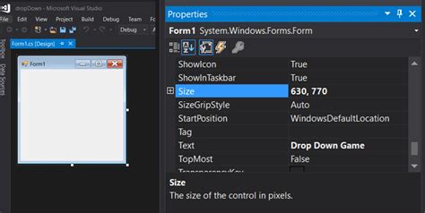 C Tutorial Create A Platform Drop Down Game Moo Ict Project