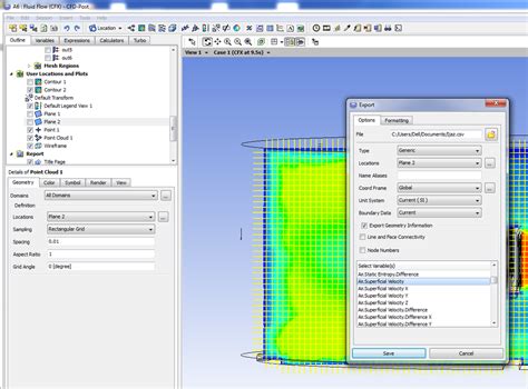 Exporting Plane Data Computational Fluid Dynamics Is The Future