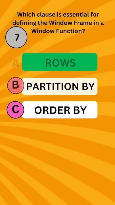Sql Sql Dataanalytics Datascience Quiz Shorts Youtube