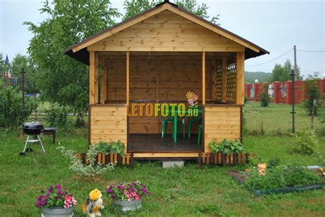 Беседка деревянная №411041
