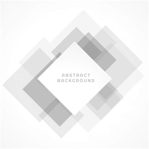 흰색과 회색 추상 모양 무료 벡터
