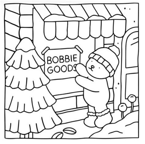 Bobbie Coloring Pages