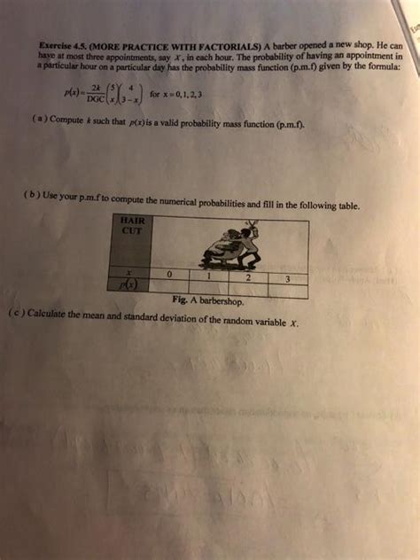 Solved Exercise 45 More Practice With Factorials A