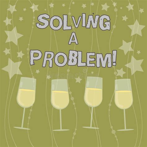 Text Sign Showing Solving A Problem Conceptual Photo Include