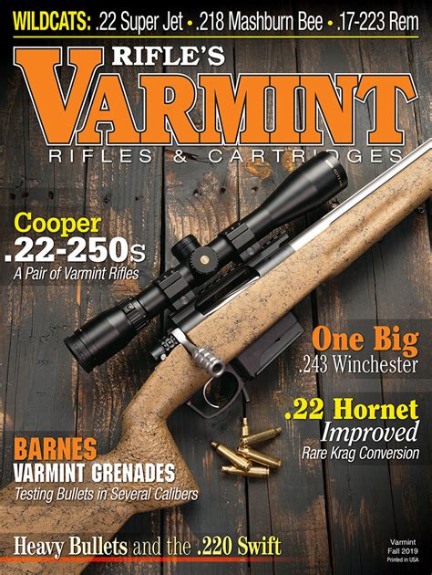 Issues Varmint Rifles And Cartridges