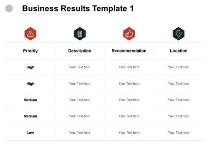 Priority Areas Slide Team
