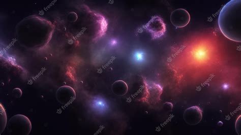 Premium Photo Equirectangular Projection Environment Map Space Background With Nebula And Stars