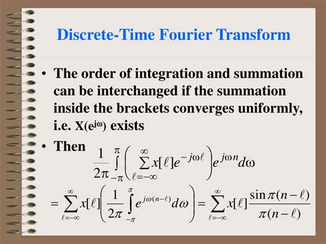 Ppt Chapter 3 Discrete Time Fourier Transform Powerpoint Presentation Id 6043318