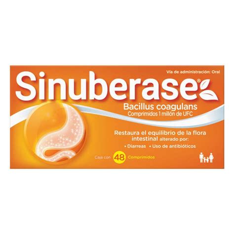 Buy Sinuberase 1 Millionufc 48 Tablets Lactobacillus Coagulans Low Price
