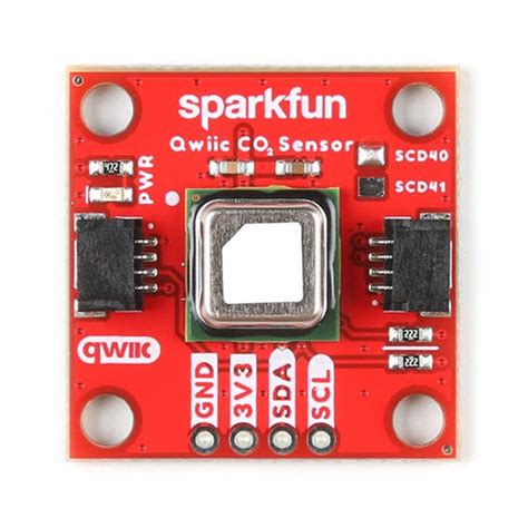 Sparkfun Co₂ Humidity And Temperature Sensor Scd40 Qwiic The Pi Hut