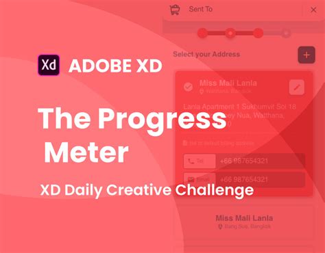 The Progress Meter On Behance