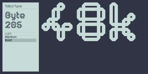 Byte Font