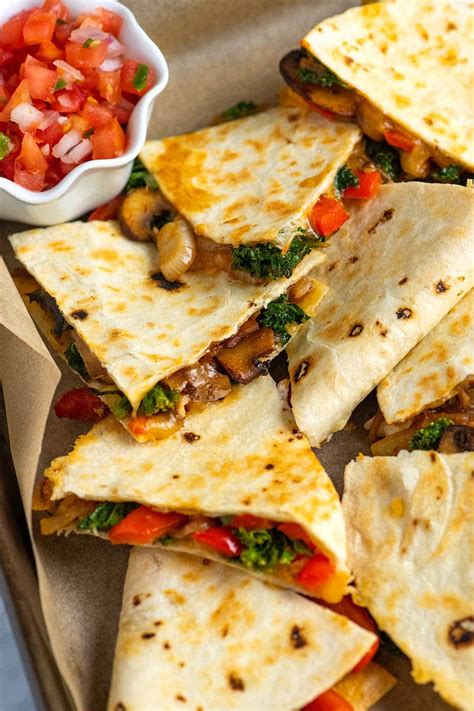 The Best Vegetable Quesadillas