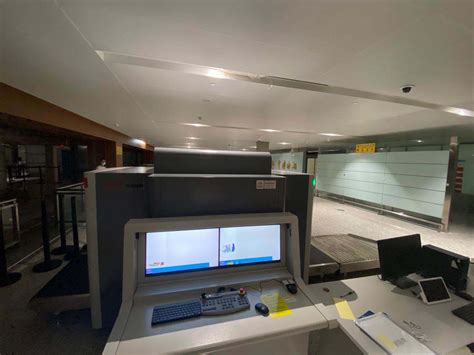 Dual View Dual Energy X Ray Baggage Scanner X Ray Inspection