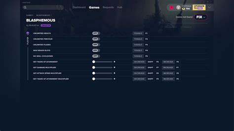 blasphemous — trainer 9 from 12 19 2021 [wemod] trainers cheats