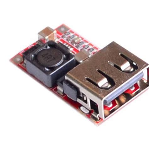 Jual Step Down Converter Module DC 6 24V To 5V 3A Max USB Output Charger Shopee Indonesia