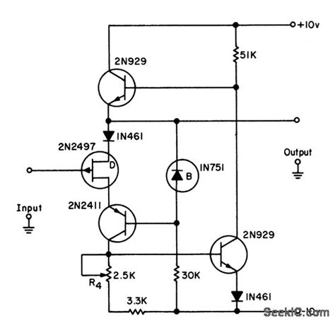 FET AMPLIFIER FOR ACTIVE FILTER Filter Circuit Basic Circuit Circuit Diagram SeekIC Com