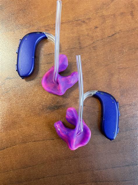 Violet Hearing Aids With Pinkpurple Swirl Molds Im In Love These