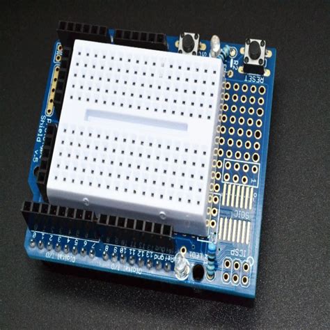 Arduino Uno R3 Proto Shieldi Mini Breadboard