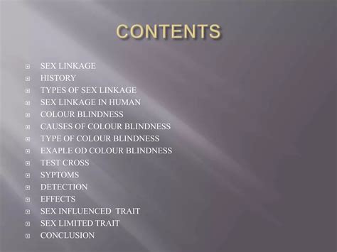 Sex Linkag E Genetics Pptx