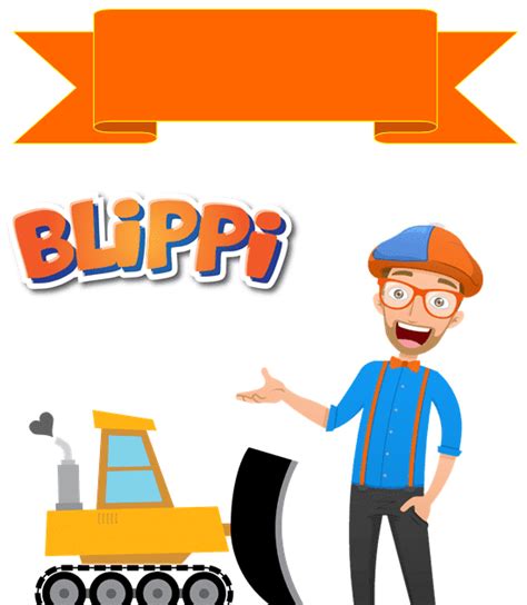 Toppers Para Pastel Blippi Imprimibles Para Fiestas Gratis Imajenes