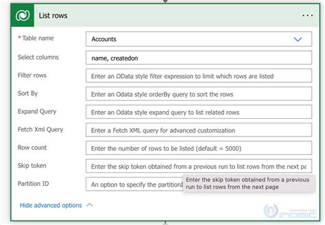 Avoid Buffer Size Error For List Rows Using Power Automate Flows