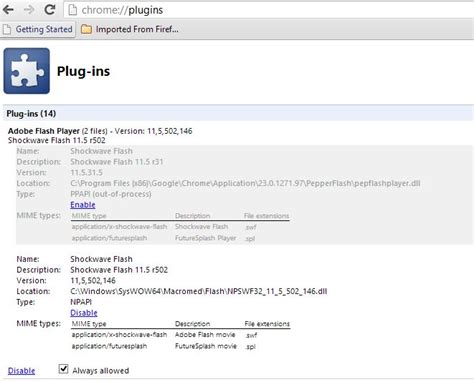 Disable Pepper To Enable Flash In Chrome Strangely Perfect