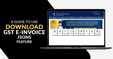 How To Use Download E Invoice Jsons On The Gst Portal