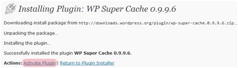 WP Super Cache如何安装及设置 Dale Dale s Blog