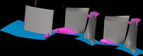 Recirculation Flow Regions Highlighted By Iso Surface Of Zero Axial Download Scientific Diagram