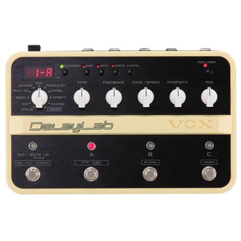 Pedal Vox Delaylab Delay Music Box Tienda Online