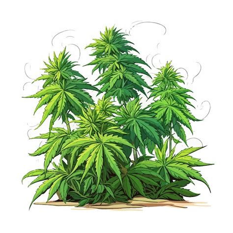 Premium Vector Weed Plants Vector