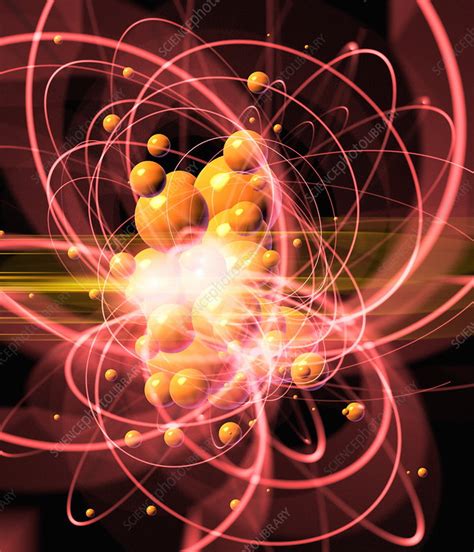 Subatomic Particles Abstract Stock Image A152 0105 Science Photo