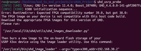 usrp x310 error ni community