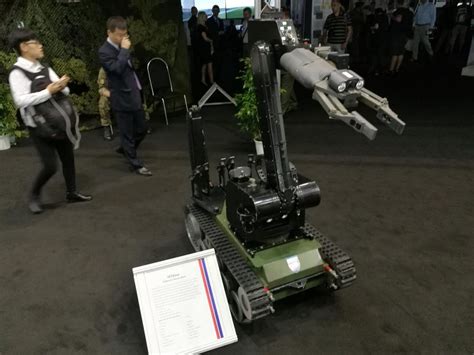Telerob Showcases Explosive Ordnance Disposal And Observation Robot At Idet 2017