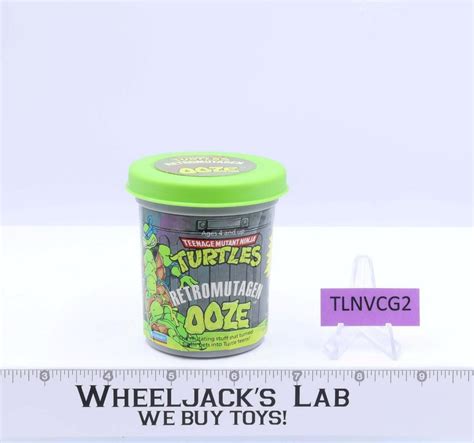 Retromutagen Ooze Container Teenage Mutant Ninja Turtles 1989 Tmnt New Sealed Wheeljacks Lab