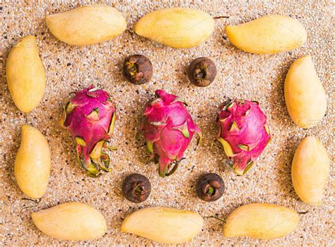 水果，饮食和健康食品的概念 近距离的