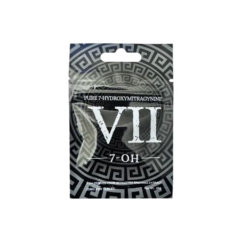 Buy Vii 7 Oh Kratom Leaf Extract Chewable Tablets 25mg